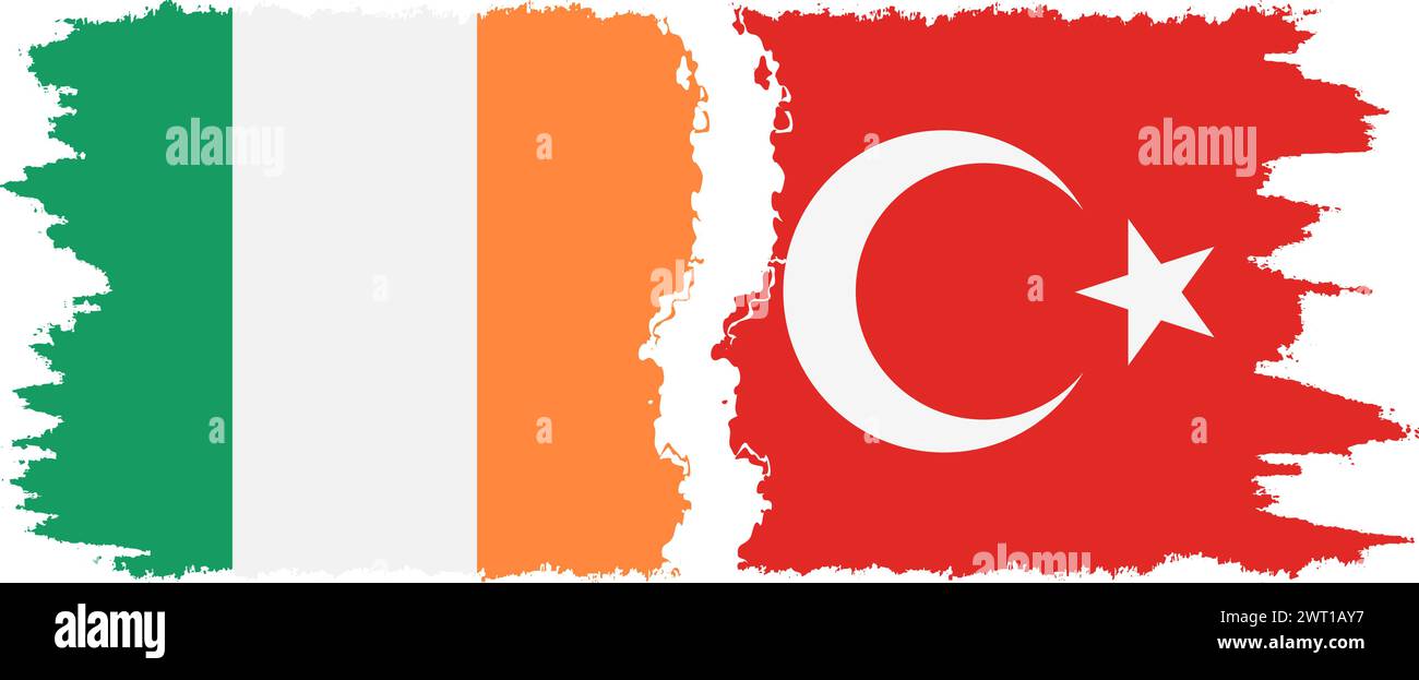 Turkey ireland flags Stock Vector Images - Alamy