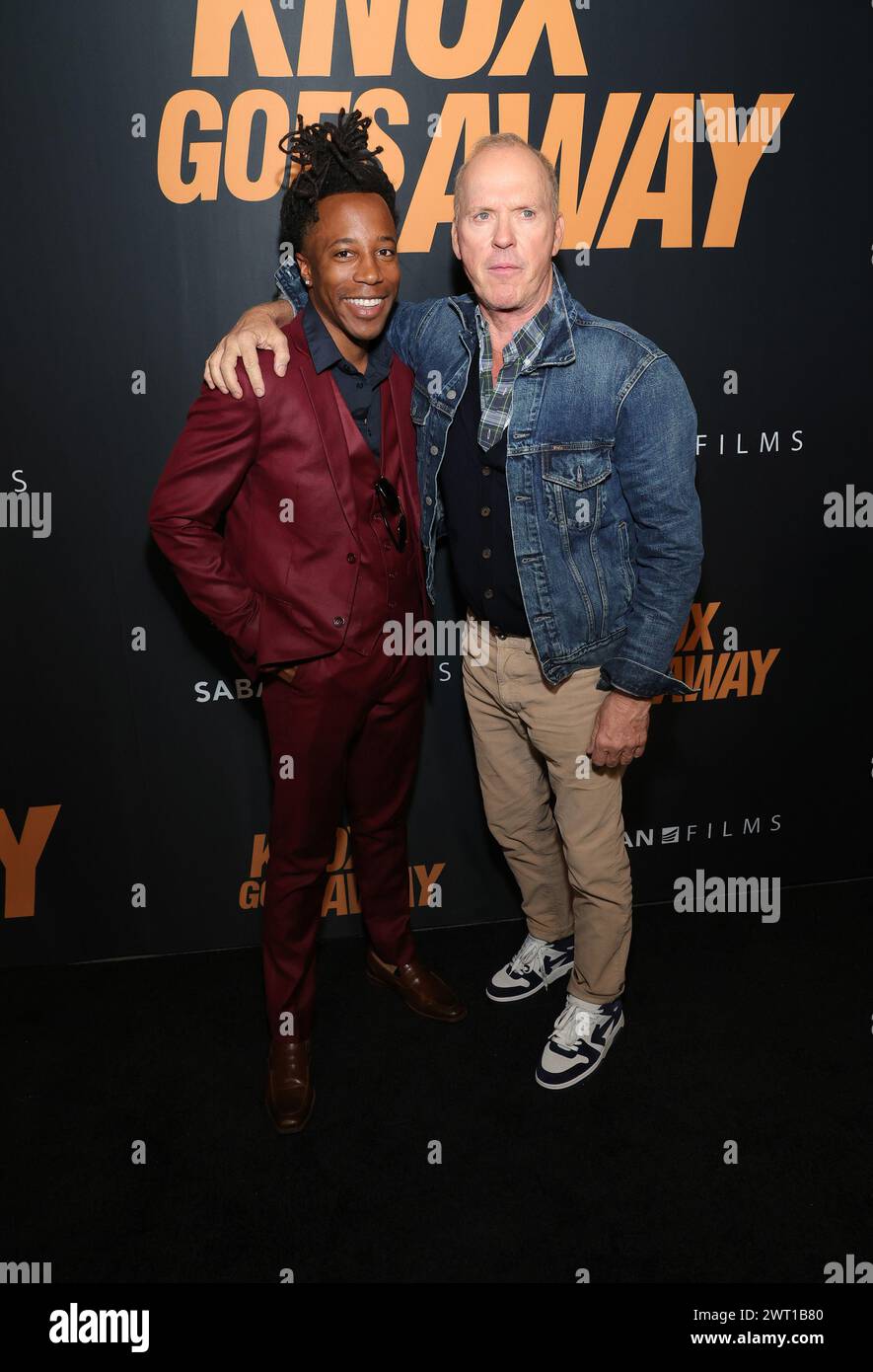 Los Angeles, Ca. 14th Mar, 2024. Chad Chambers, Michael Keaton at the ...