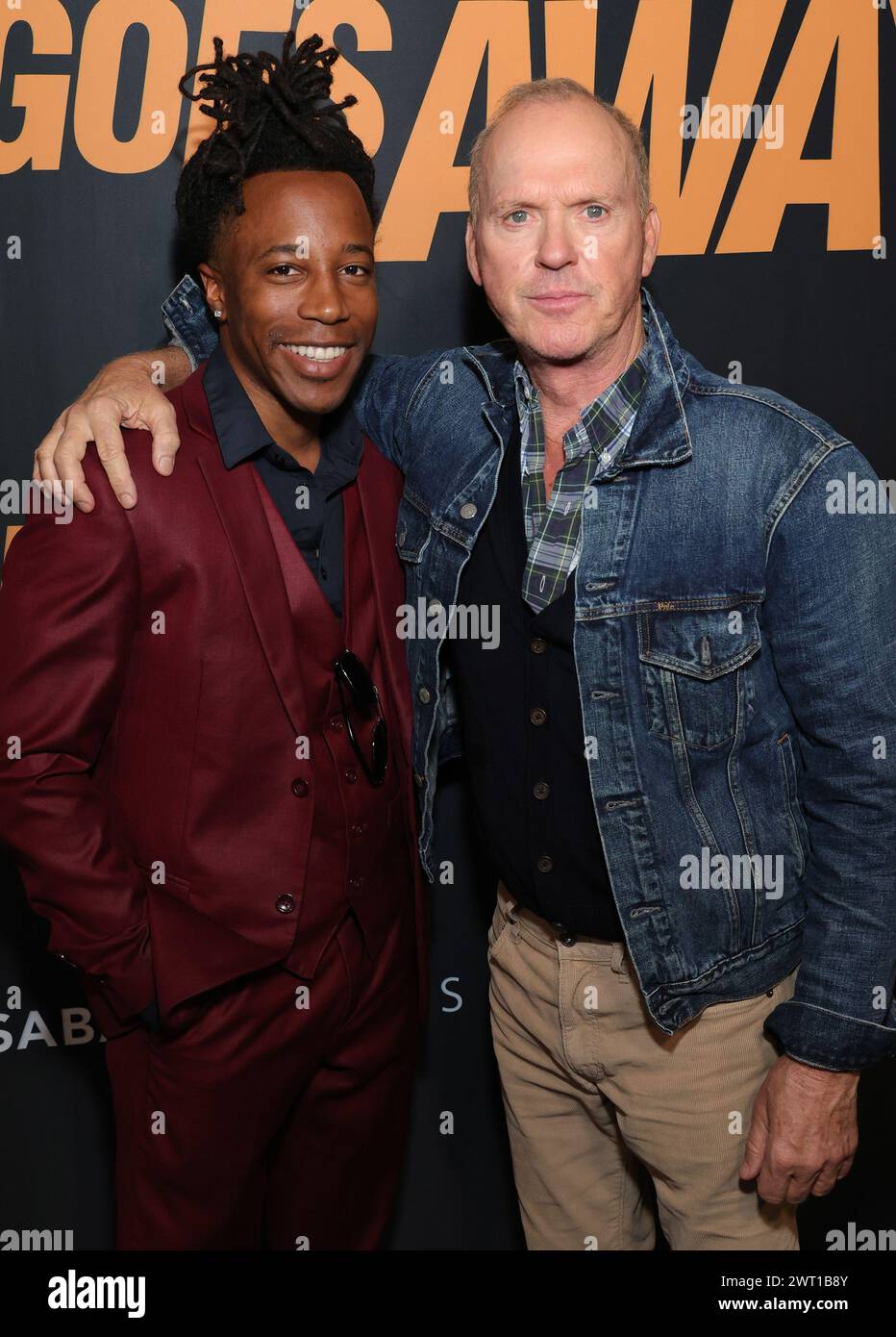 Los Angeles, Ca. 14th Mar, 2024. Chad Chambers, Michael Keaton at the ...