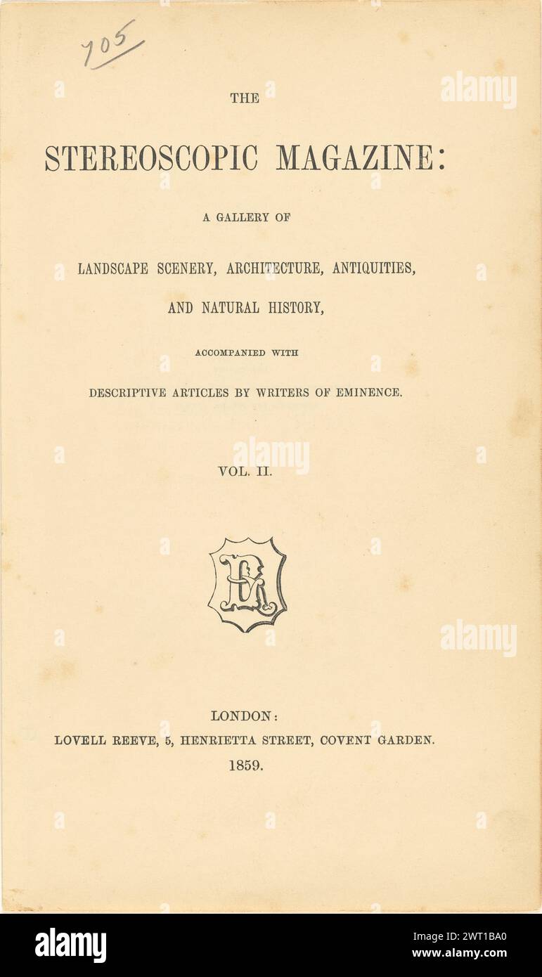 The Stereoscopic Magazine: A Gallery of Landscape Scenery, Architecture ...