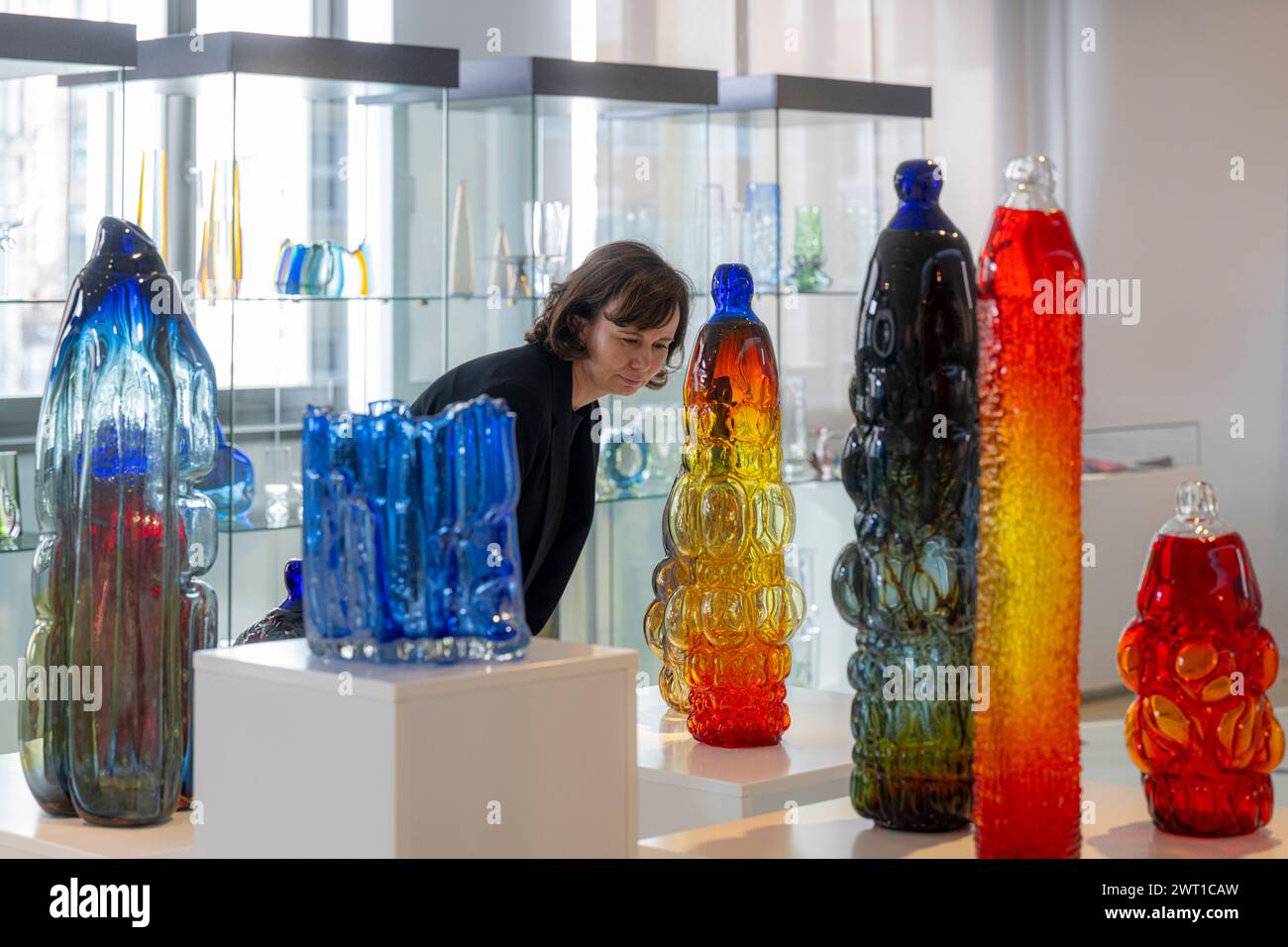 Novy Bor, Czech Republic. 15th Mar, 2024. Exhibition 100x Pavel Hlava ...