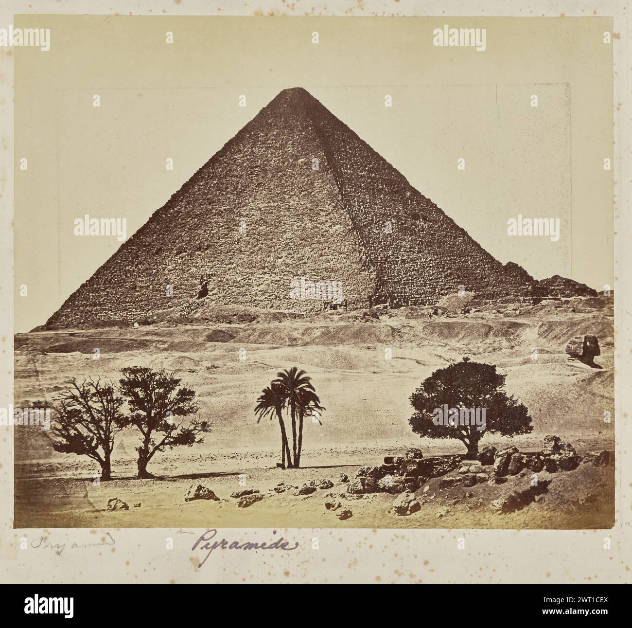 Pyramid. Wilhelm Hammerschmidt, photographer (German, born Prussia ...