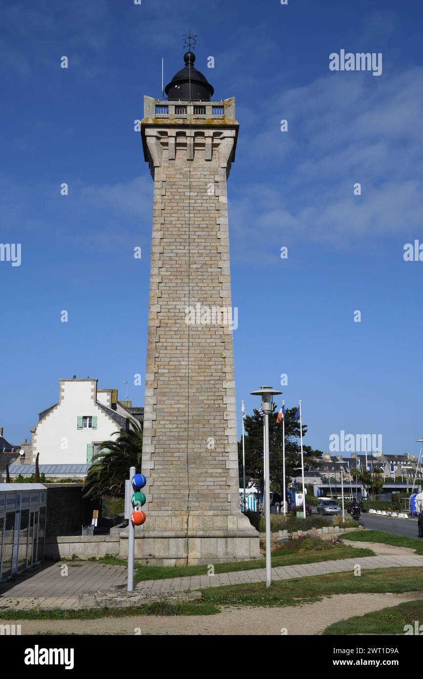 Phare de Roscoff, Lighthouse of Roscoff, France, Brittany, Finistere ...