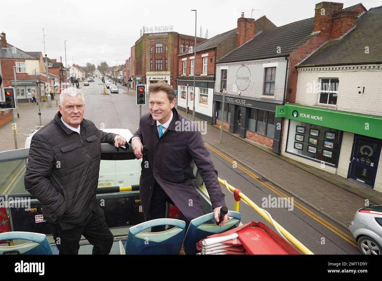 Reform UK leader Richard Tice (right) joins newly-defected former ...