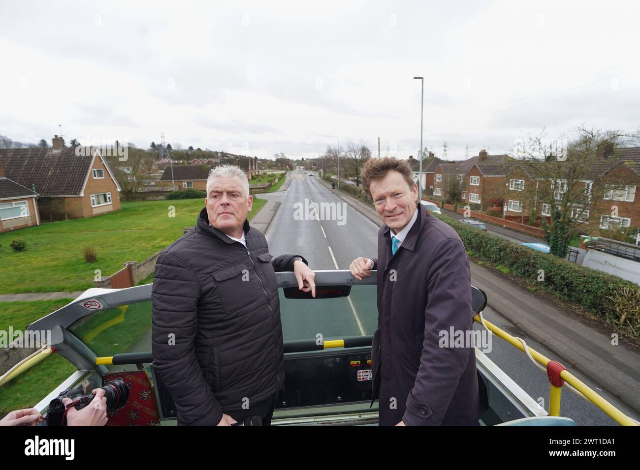 Reform UK leader Richard Tice (right) joins newly-defected former ...