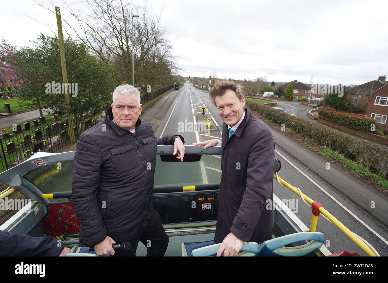 Reform UK leader Richard Tice (right) joins newly-defected former ...