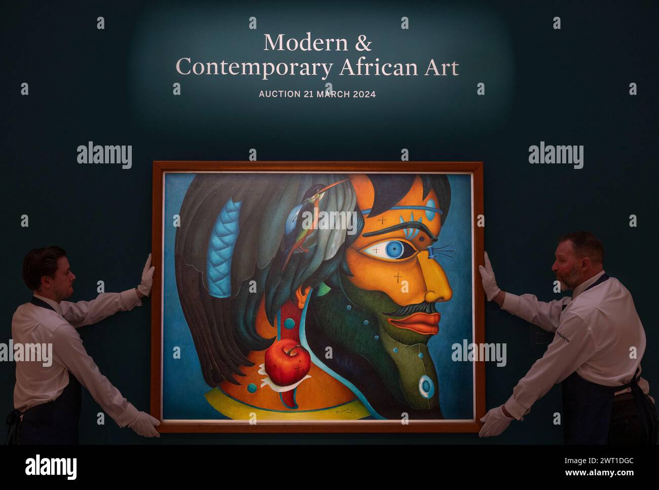 Sotheby's, London, UK. 15th Mar, 2024. Preview of Sotheby's Modern ...