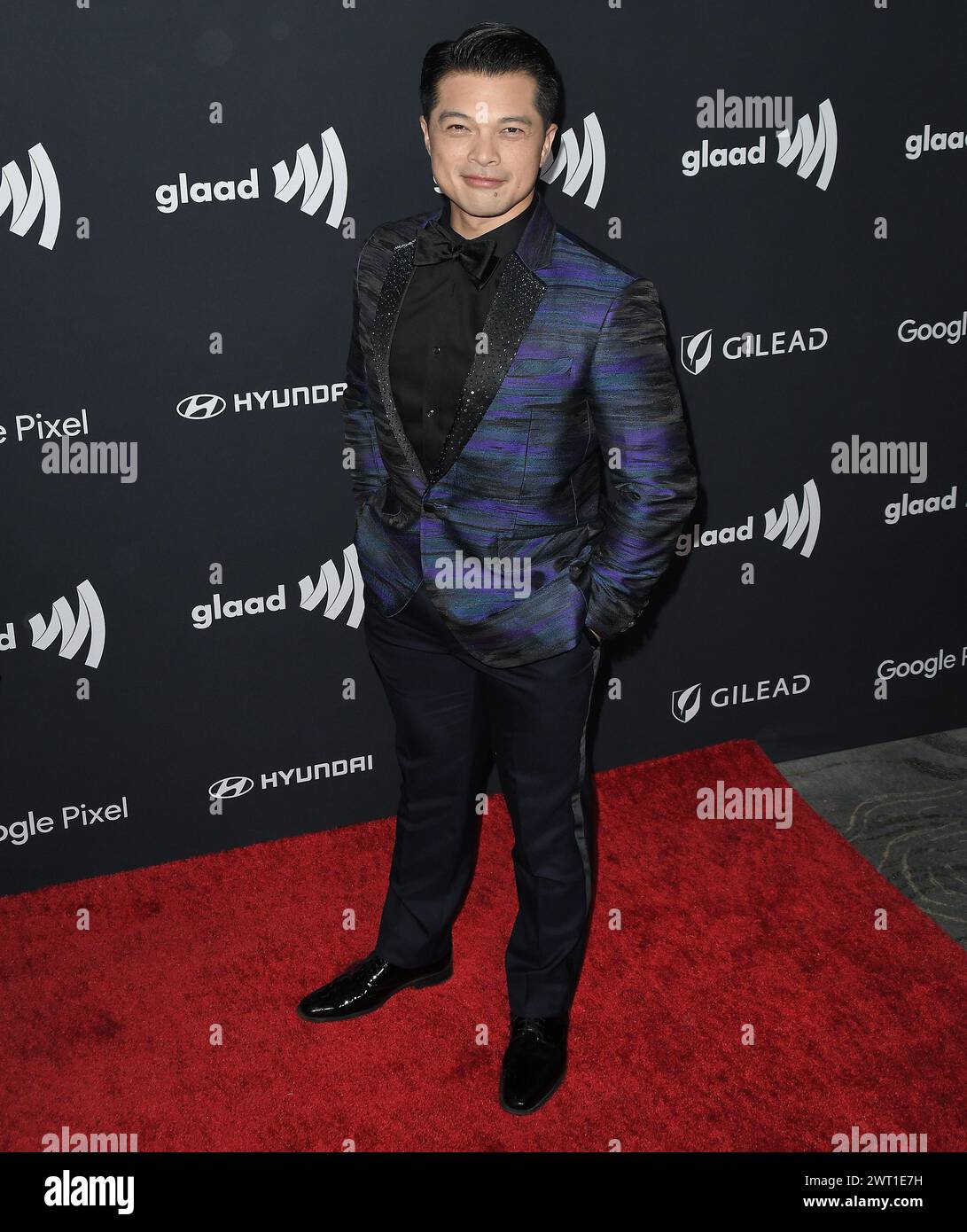 Los Angeles, USA. 14th Mar, 2024. Vincent Rodriguez III arrives at the ...