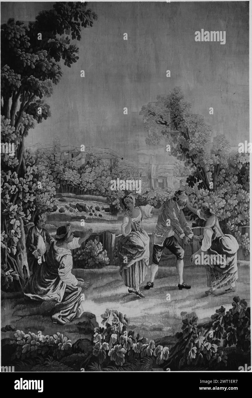 Blindman's bluff. Huet, Jean-Baptiste (French, 1745-1811) (designed ...