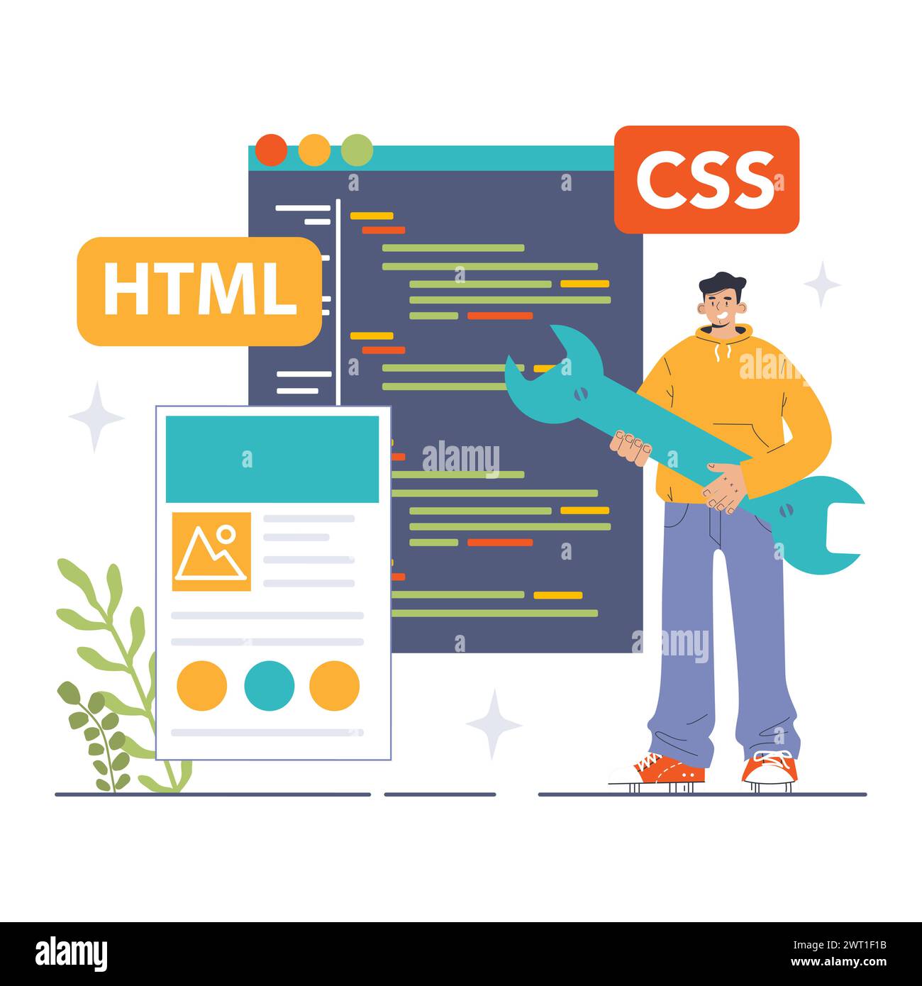 Software Development Coding Back End And Front End Engineering Or Programming Software Script