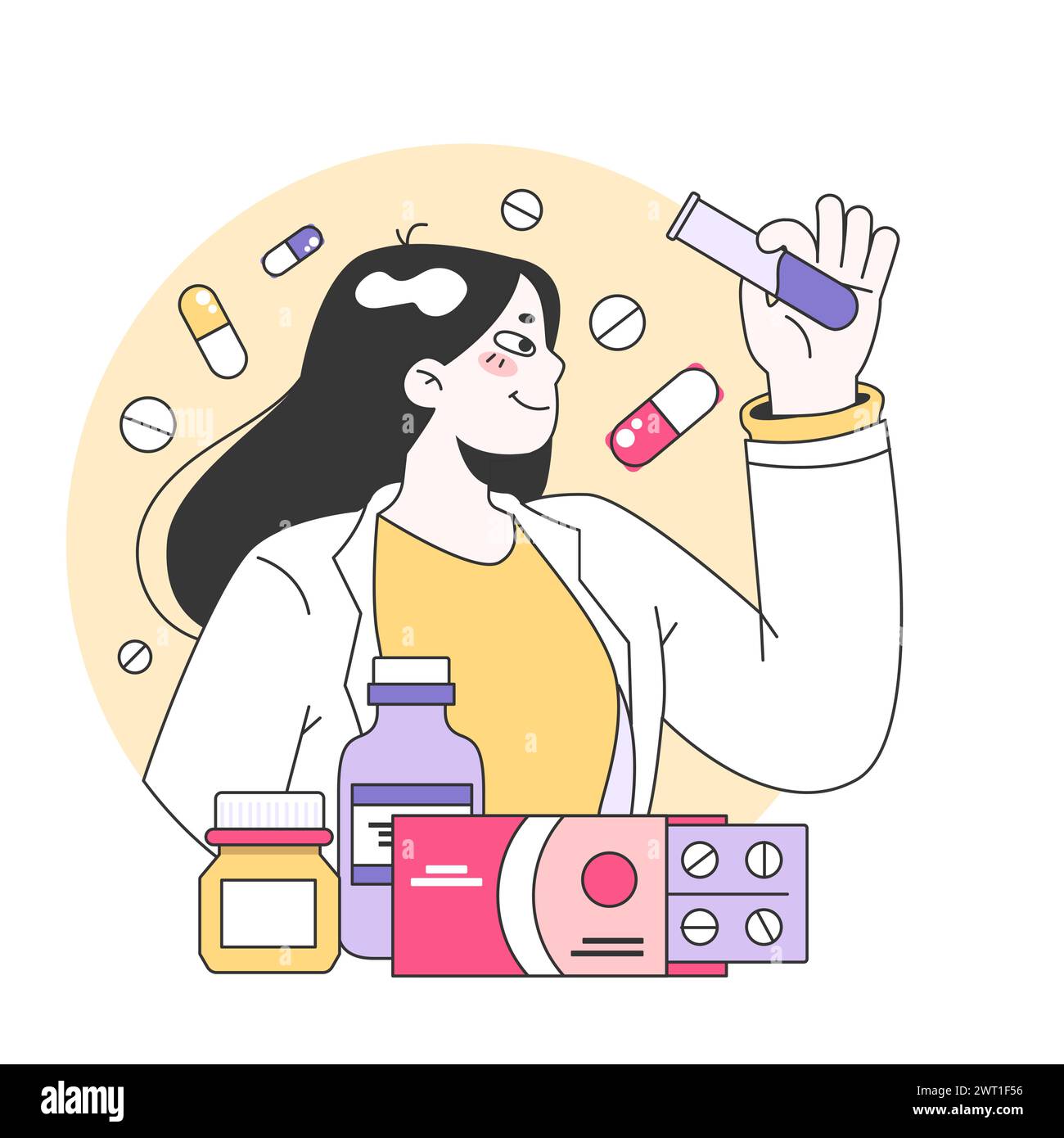 Medical research. Biotechnology, medicine and pharmacology development ...