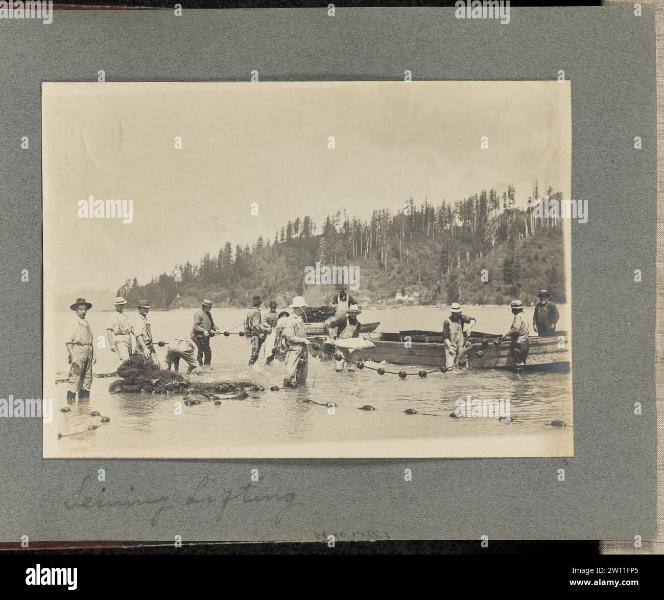 Seining Lifting. J.F. Ford, photographer (American, active 1900s) about ...