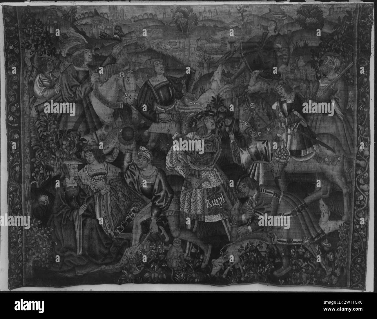 April. unknown c. 1520 Tapestry Materials/Techniques: unknown Culture ...