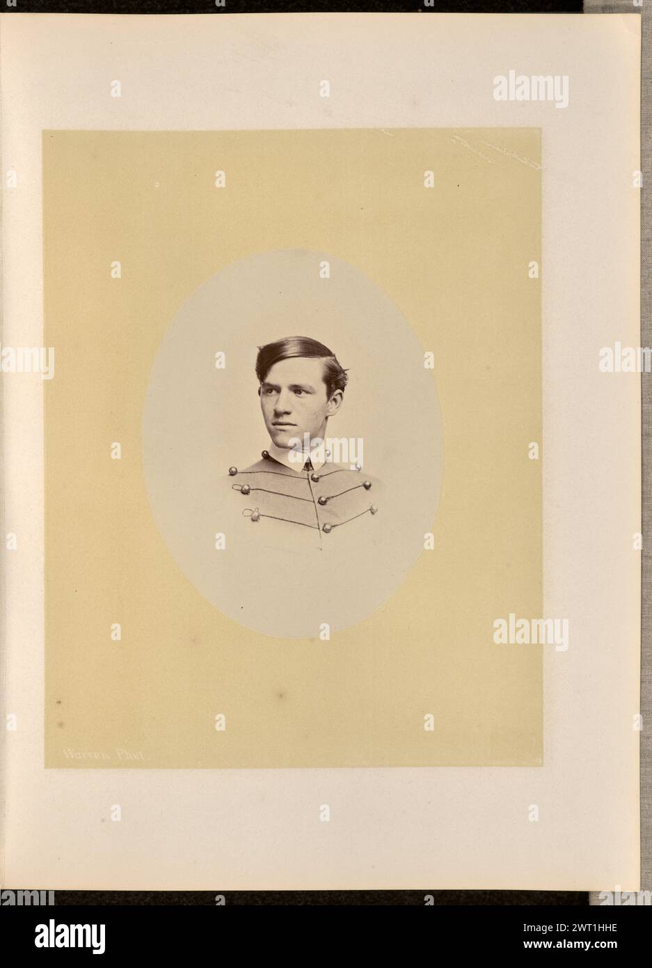 Portrait of a man. George Kendall Warren, photographer (American, 1834 ...