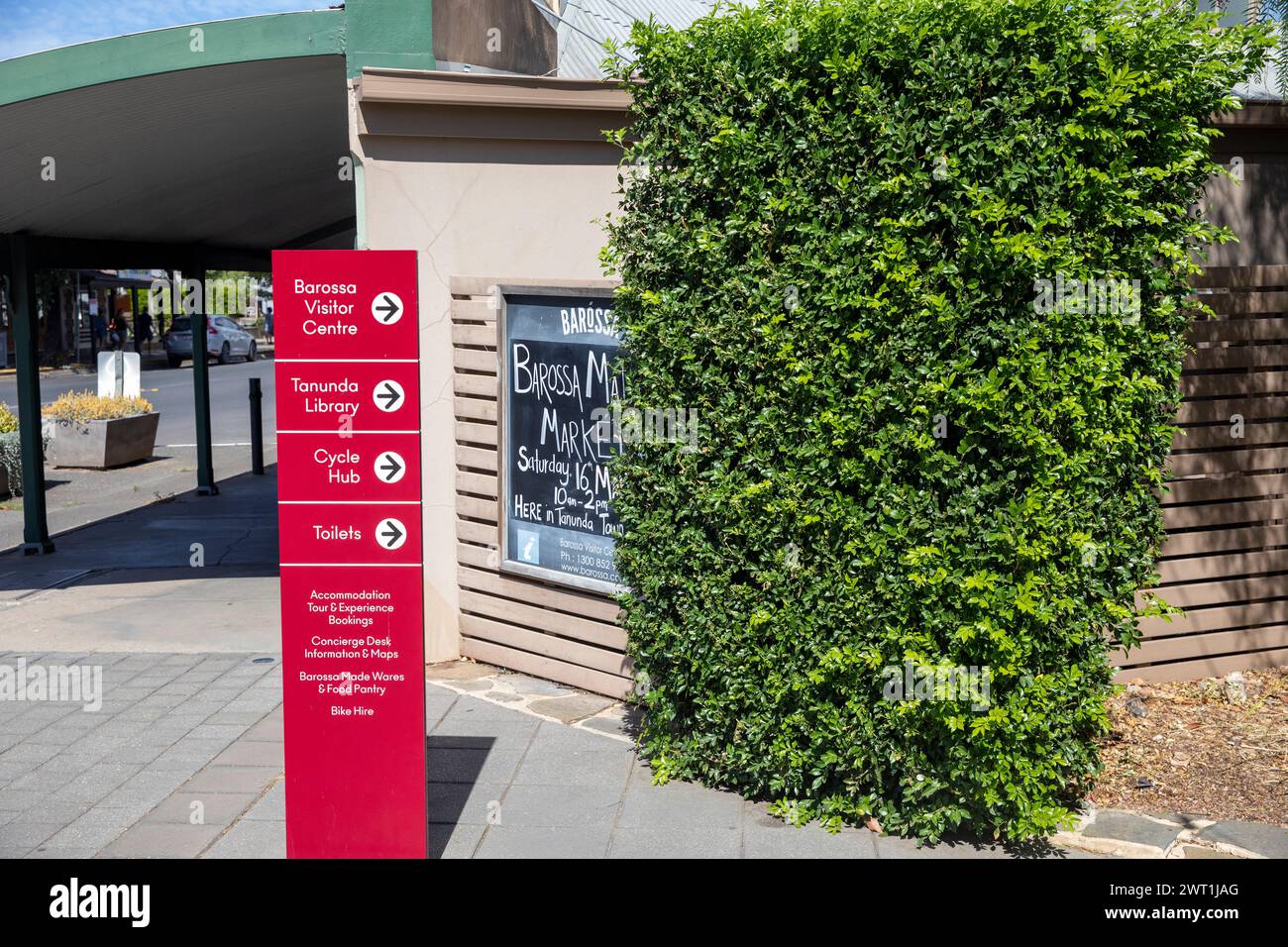 Barossa Valley, Barossa visitor tourist information centre with library ...
