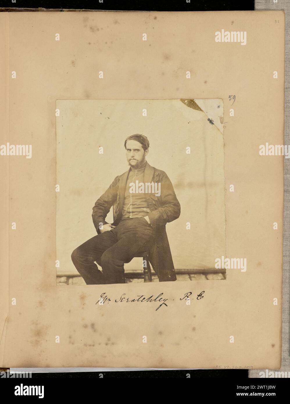 Mr. Scratchley. Unknown, photographer mid-1850s Portrait of Peter Henry ...