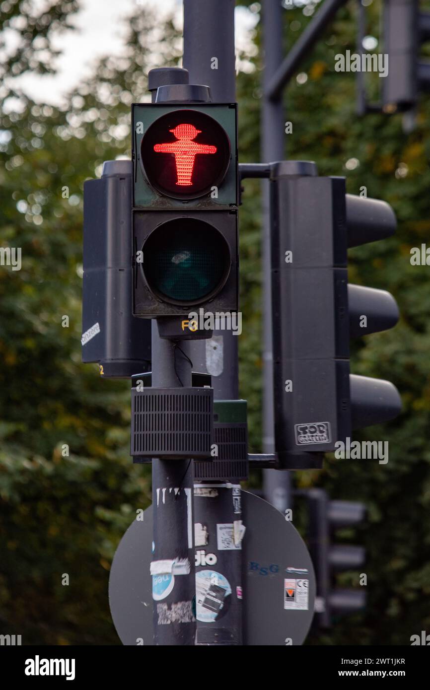 September 2022 - Famous retro pedestrian traffic lights on the streets ...