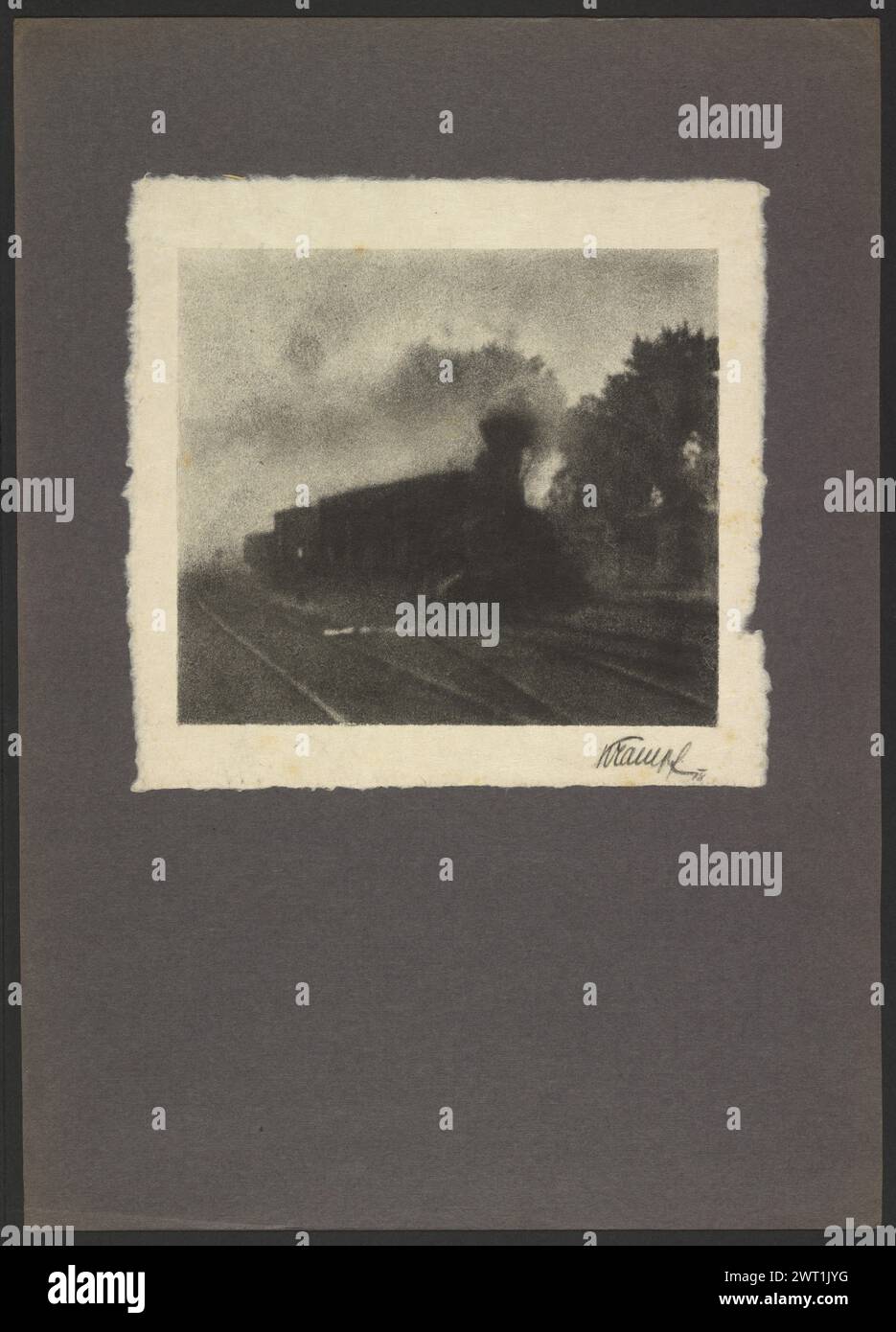 Head on view steam locomotive hi-res stock photography and images - Alamy