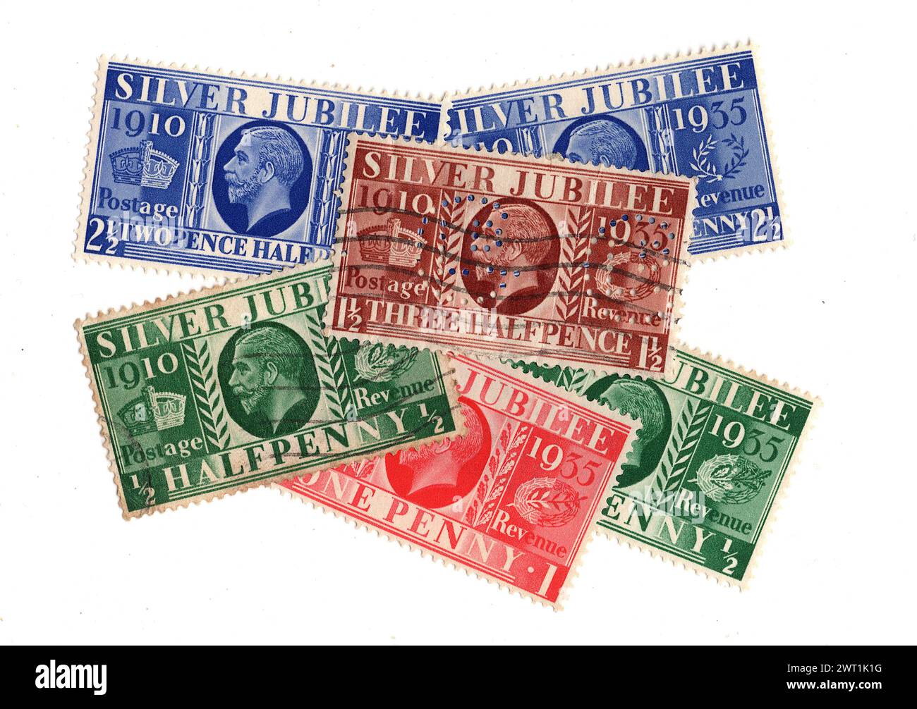 Silver jubilee george v hi-res stock photography and images - Alamy