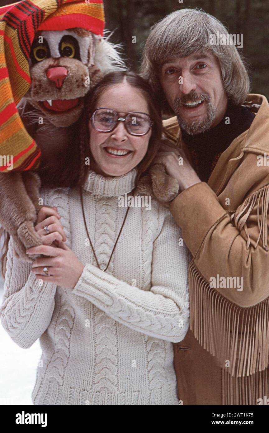 Carroll Spinney and Debra shortly before they got married. With his own ...