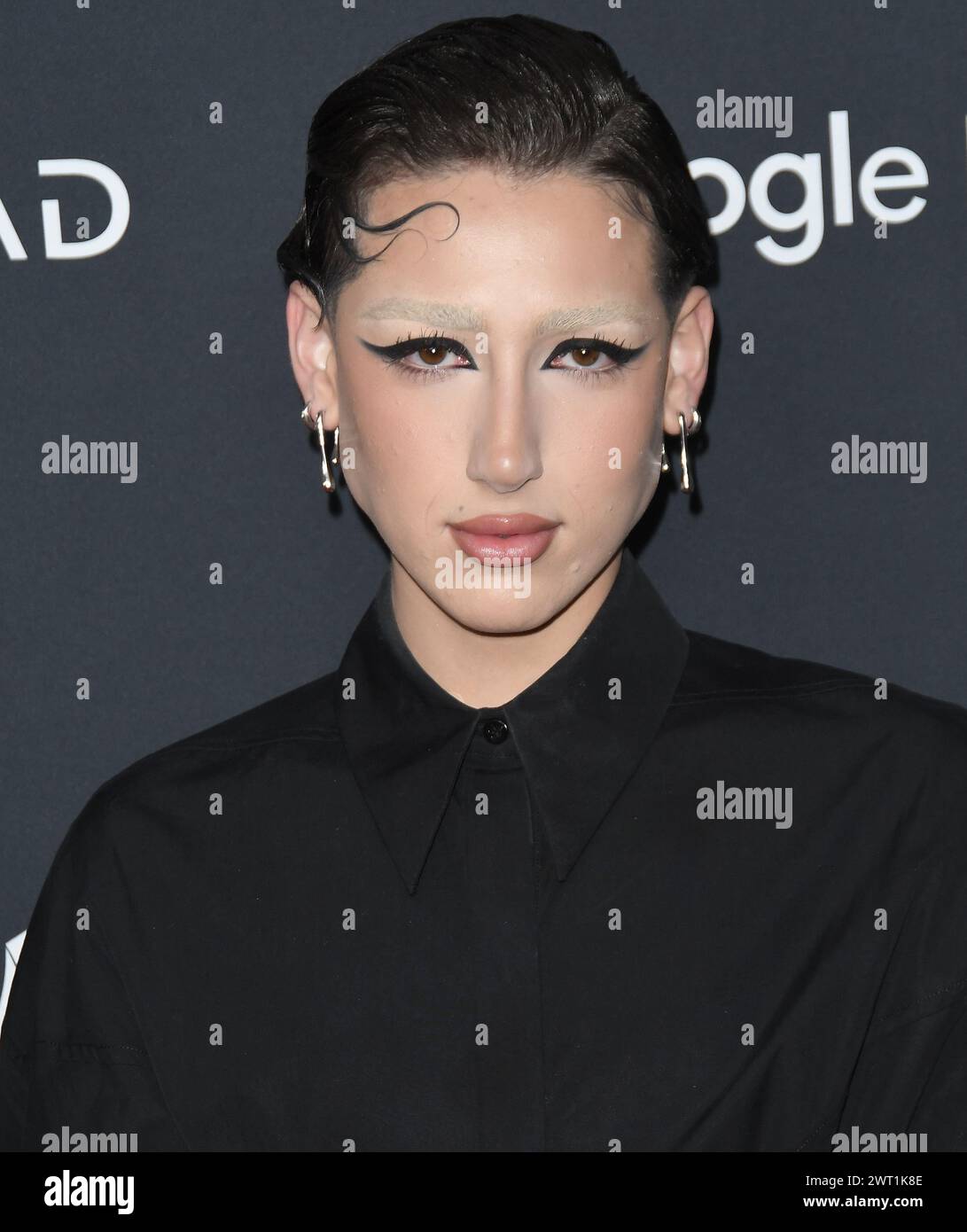 Los Angeles, USA. 14th Mar, 2024. Daus Mendoza arrives at the 35th ...