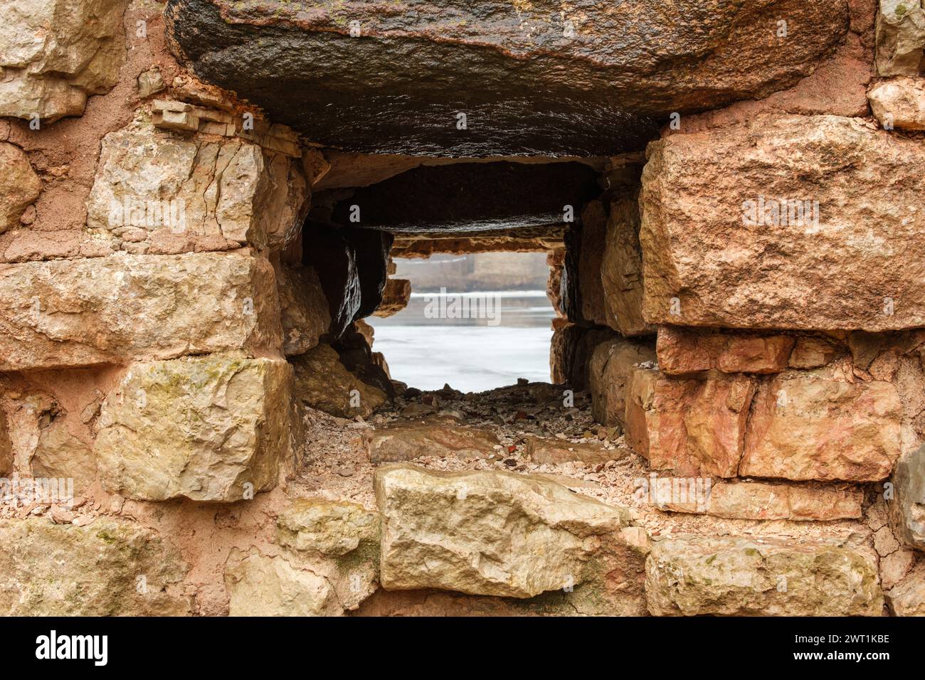 Witness the beauty of Kokneses Pilsdrupas, where the ancient ruins ...