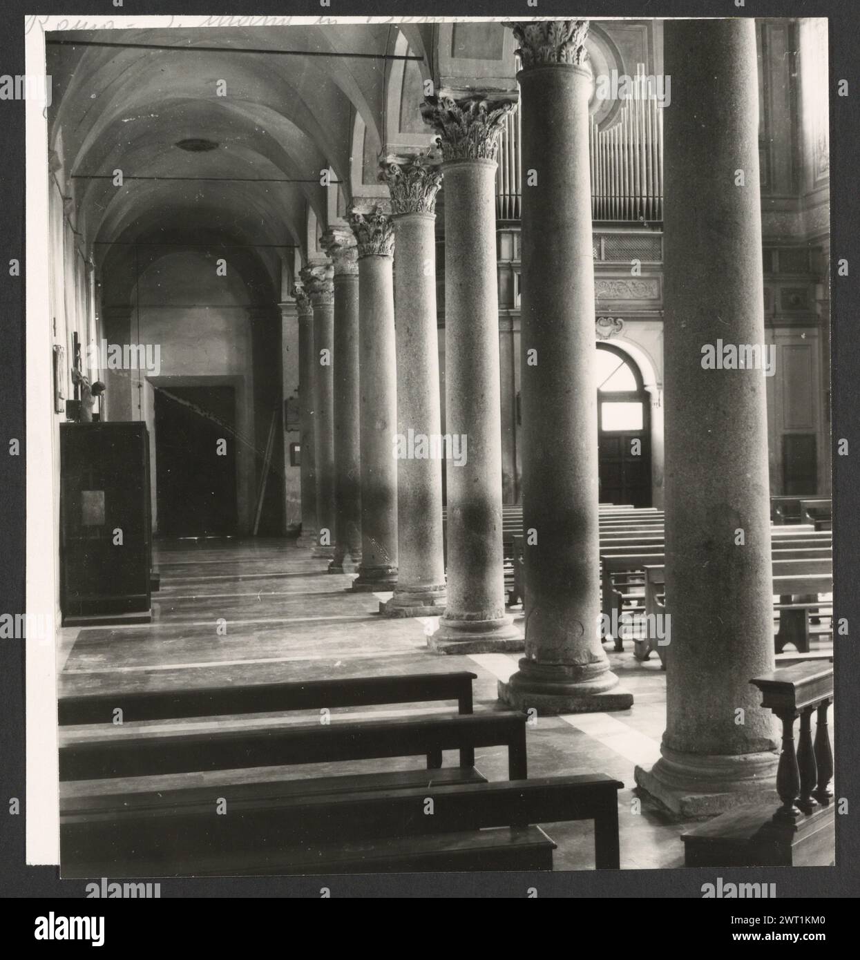 Lazio Roma Rome S. Maria in Domnica1. Hutzel, Max 1960-1990 Exterior ...