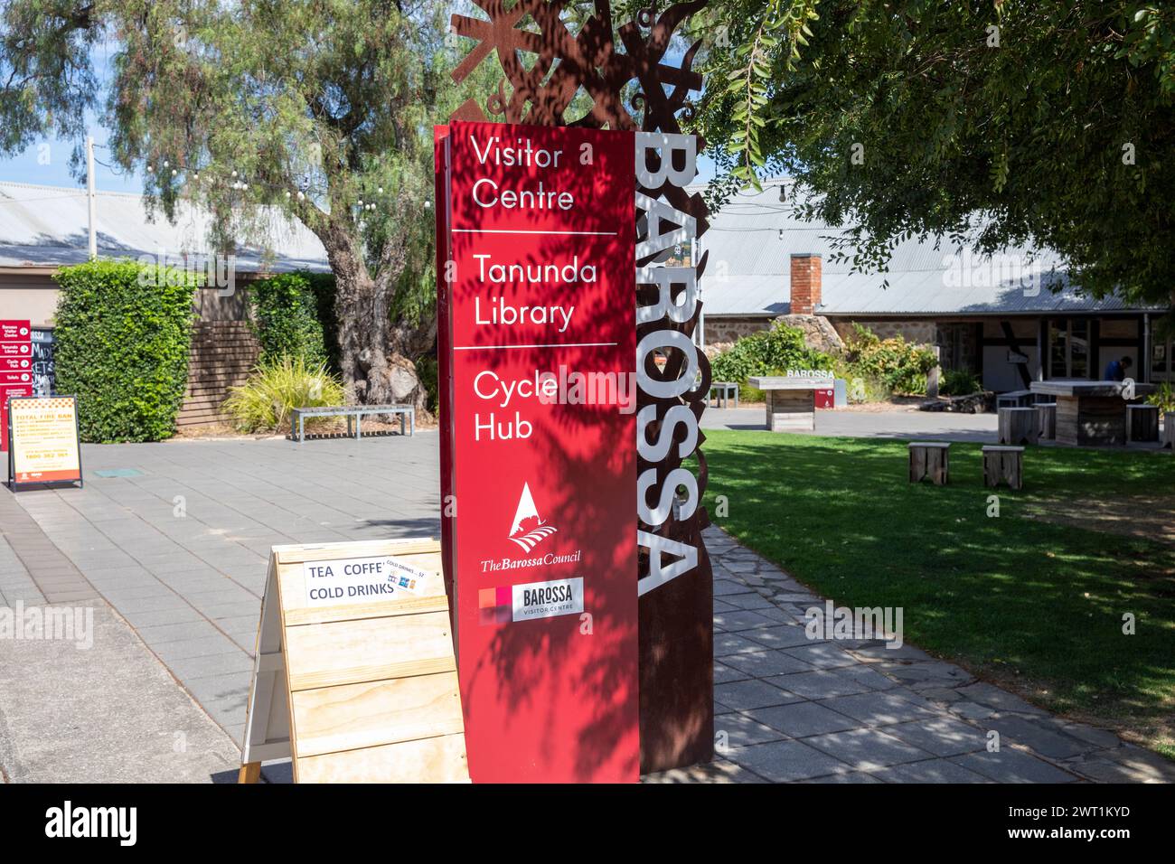 Barossa Valley, Barossa visitor tourist information centre with library ...