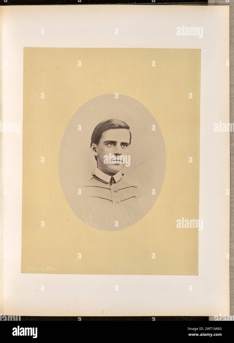 Portrait of a man. George Kendall Warren, photographer (American, 1834 ...