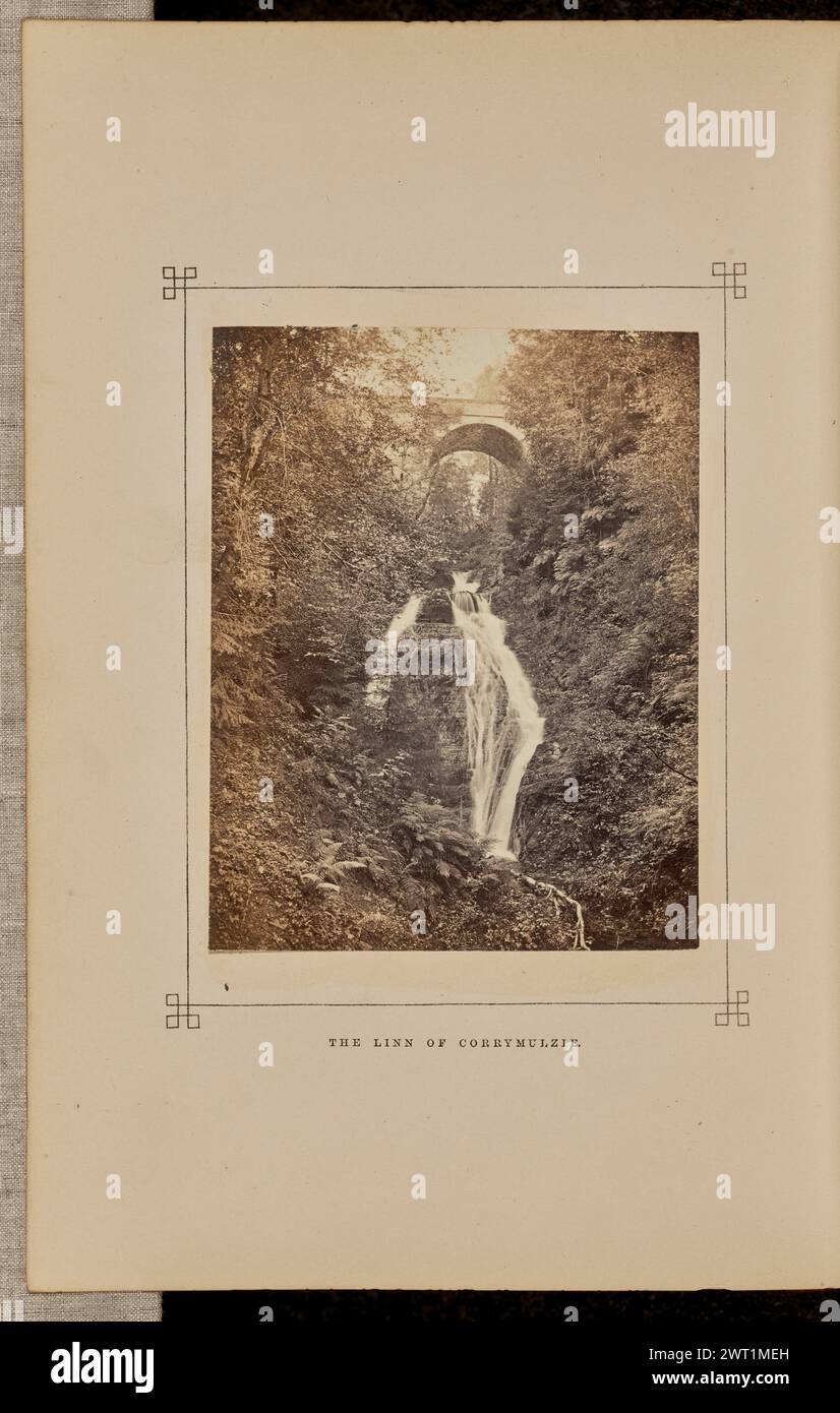 The Linn of Corrymulzie. George Washington Wilson, photographer ...
