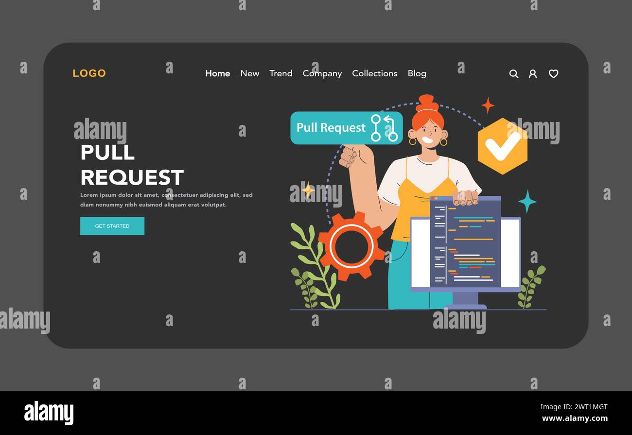 Open Source Web Banner Or Landing Page Dark Or Night Mode Software With Code Available For Use