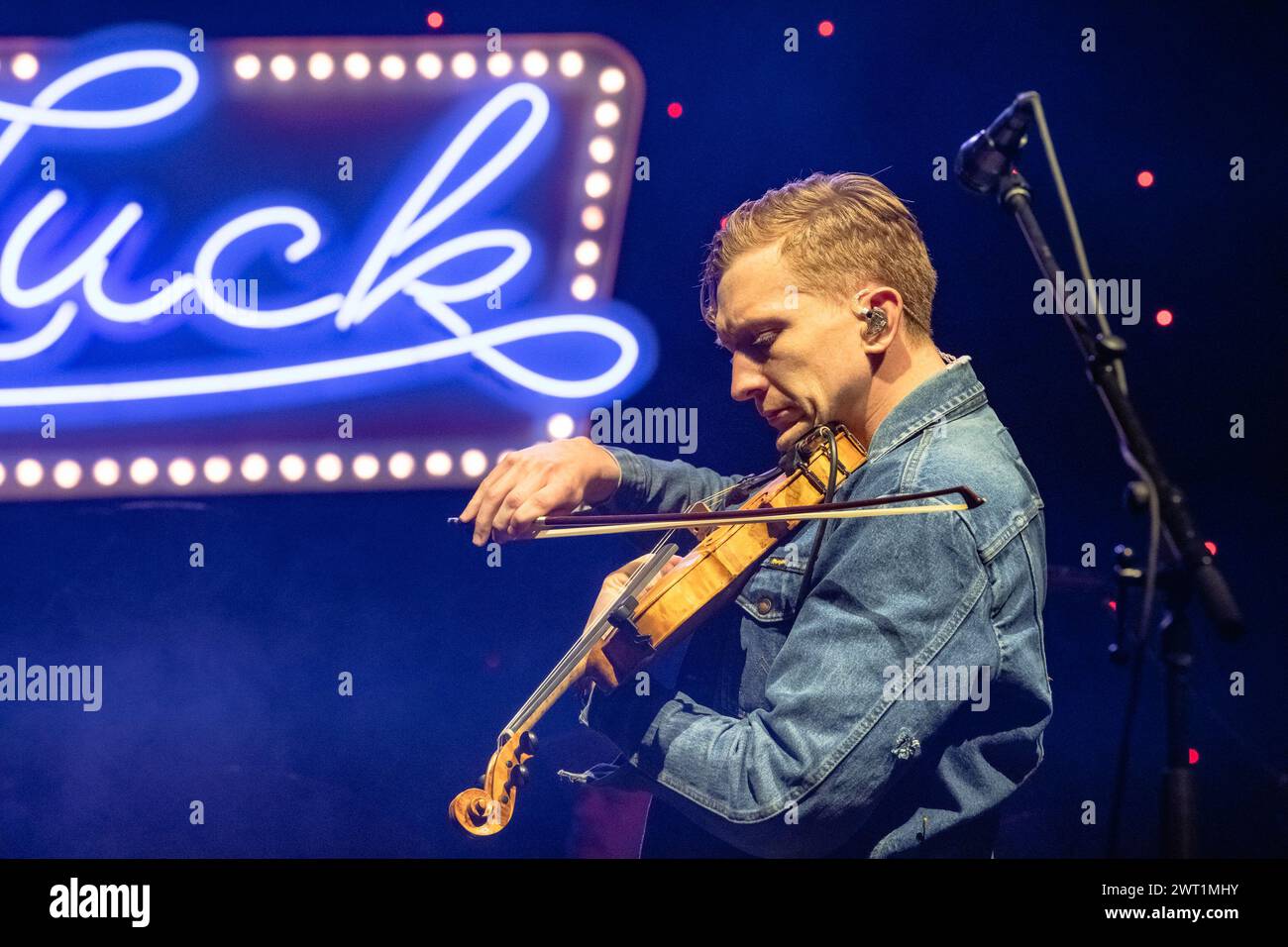 Spicewood, USA. 14th Mar, 2024. SPICEWOOD, TEXAS - MARCH 14: Tyler ...