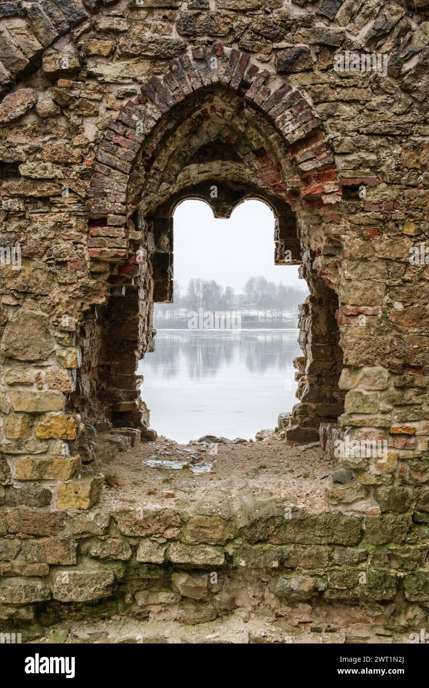 Discover the cultural heritage of Latvia at Kokneses Pilsdrupas, where ...