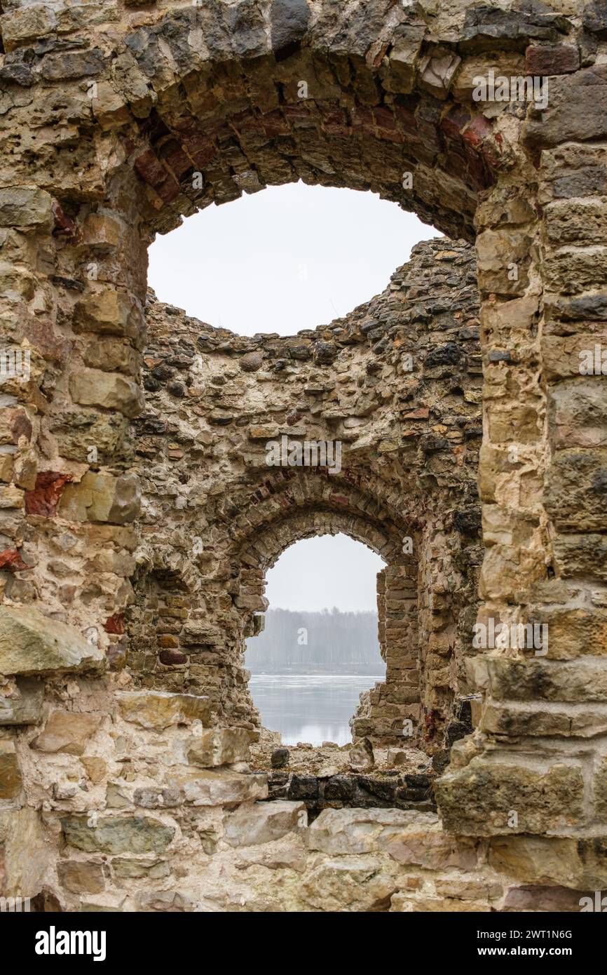 Marvel at the architectural marvels of Kokneses Pilsdrupas, where time ...