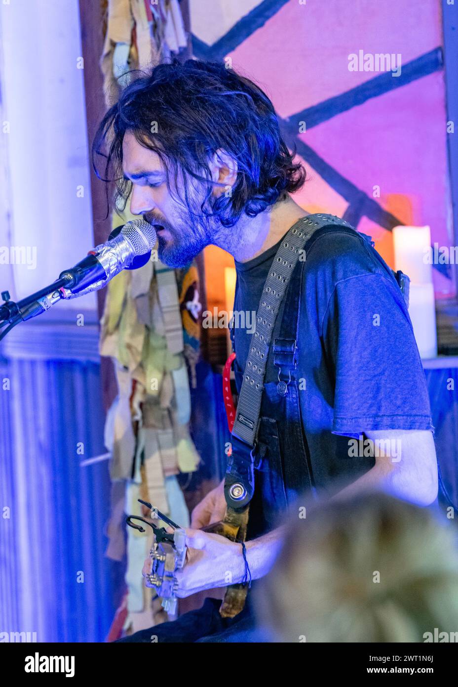 Spicewood, USA. 14th Mar, 2024. SPICEWOOD, TEXAS - MARCH 14: Micah ...