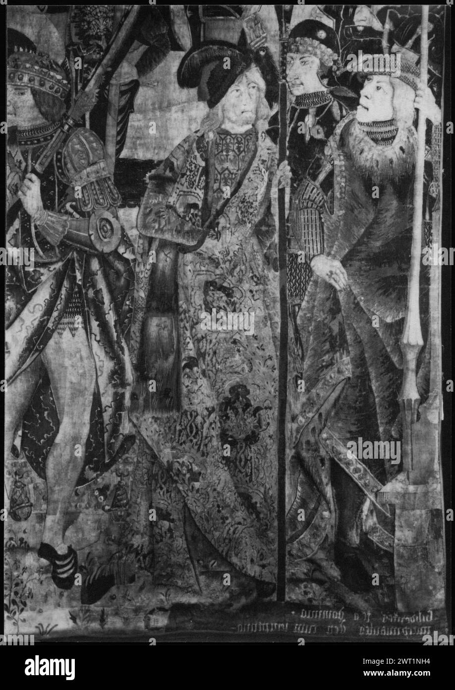 Six details of unidentified historical scene . unknown c. 1460-1470 ...