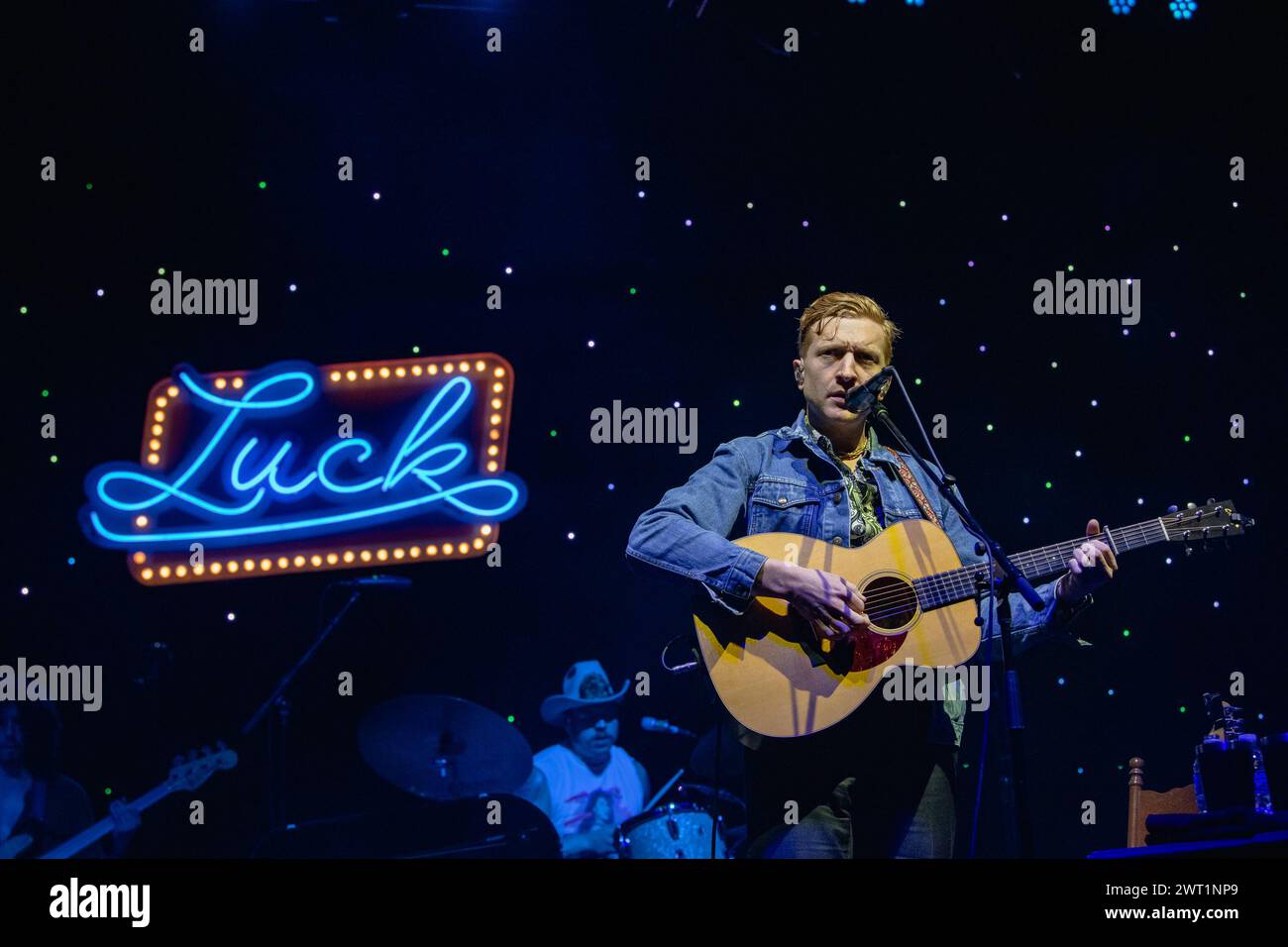 Spicewood, USA. 14th Mar, 2024. SPICEWOOD, TEXAS - MARCH 14: Tyler ...