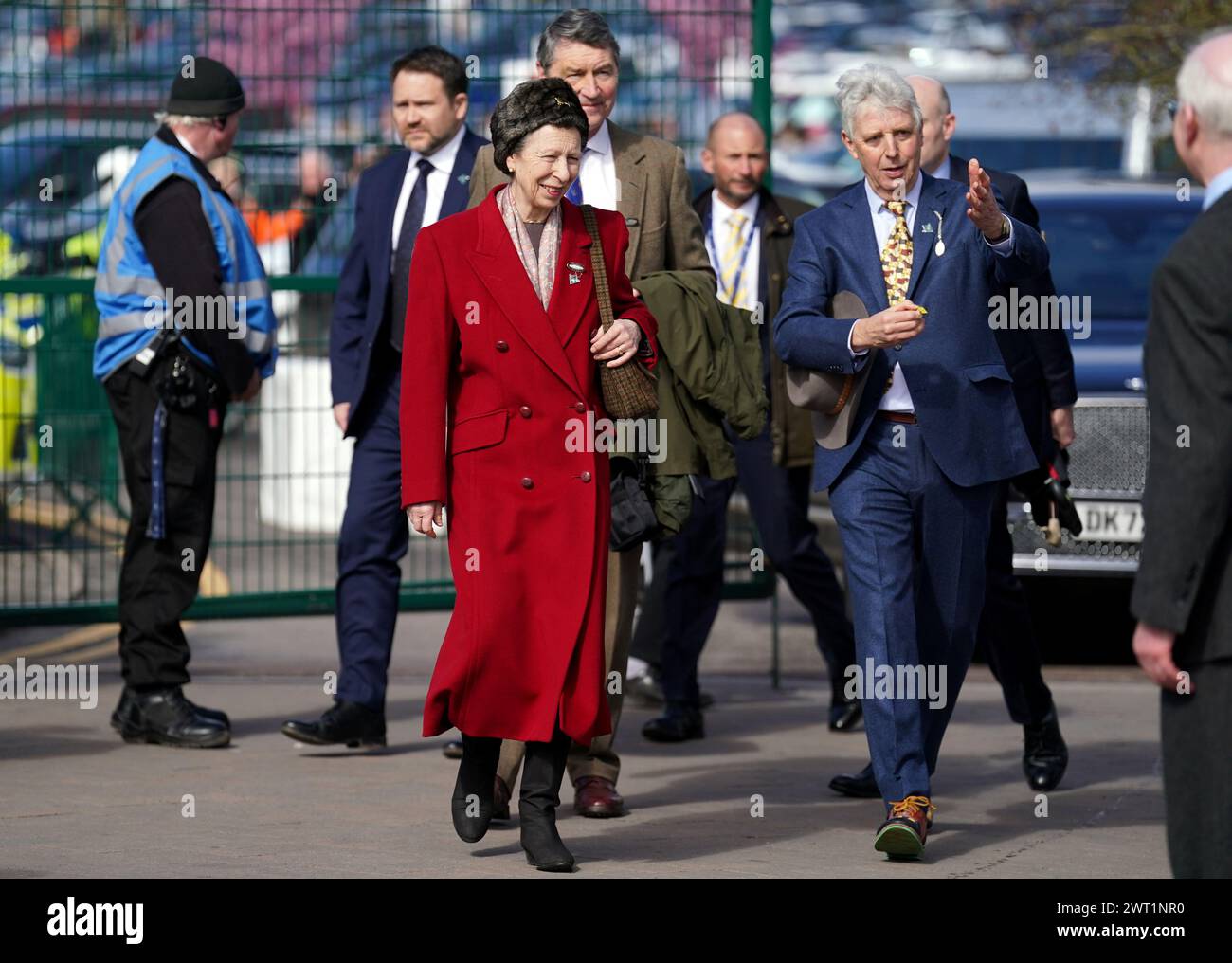 The Princess Royal on day four of the 2024 Cheltenham Festival at ...