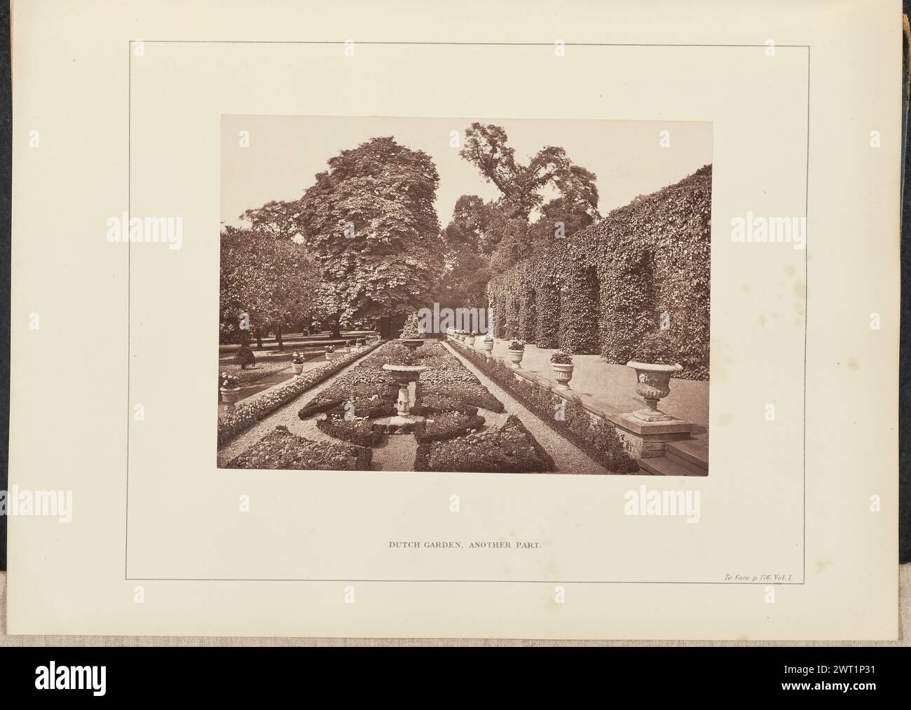 Dutch Garden, Another Part. Philip H. Delamotte, photographer (British ...