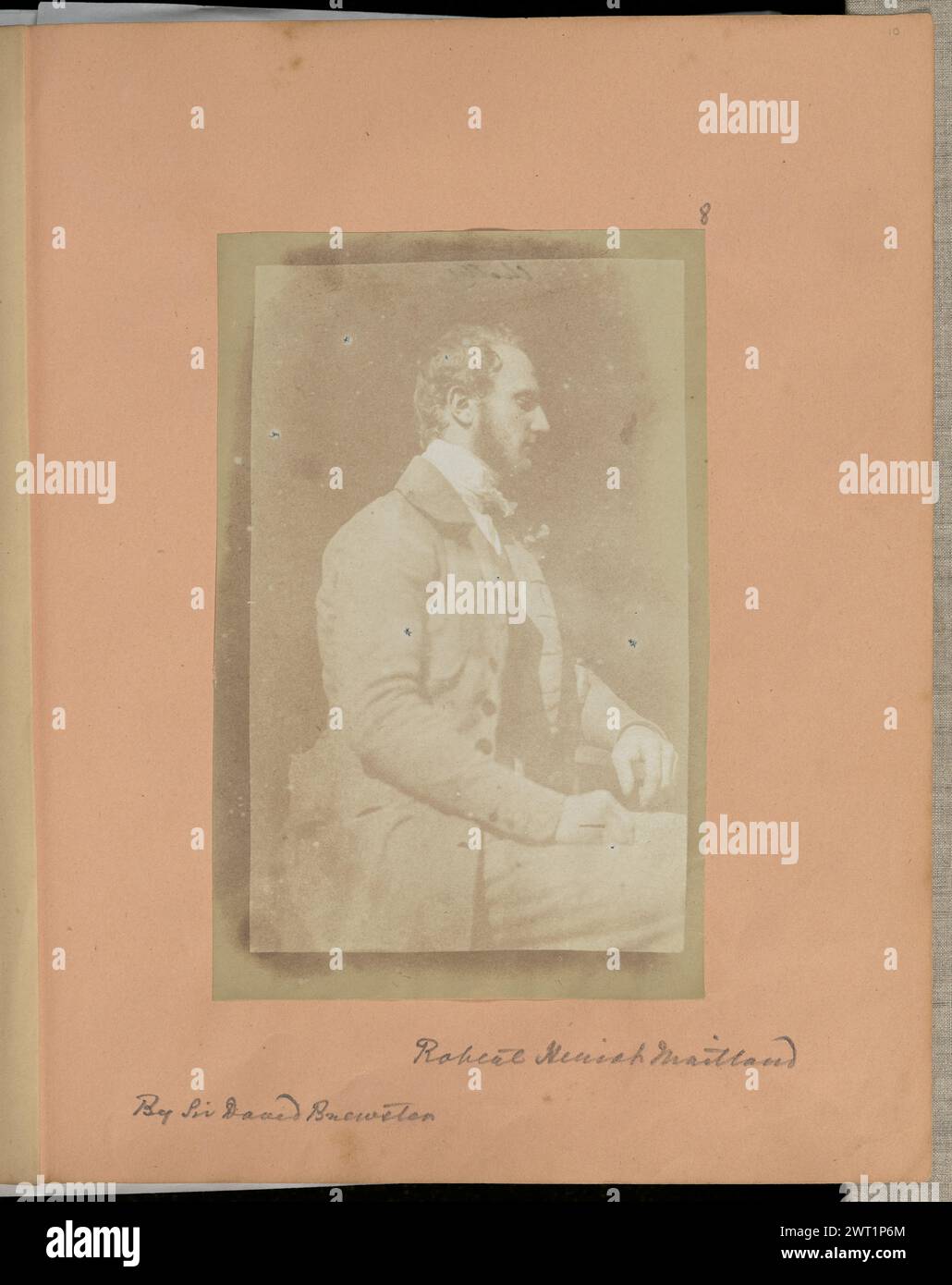Robert Maitland. Sir David Brewster, photographer (Scottish, 1781 ...
