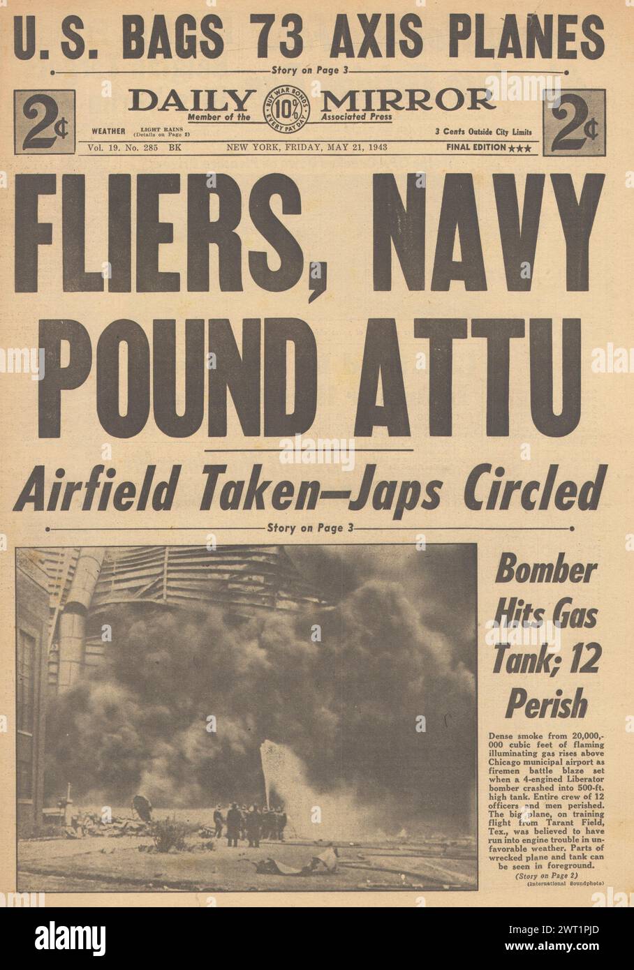 Battle of attu 1943 hi-res stock photography and images - Alamy