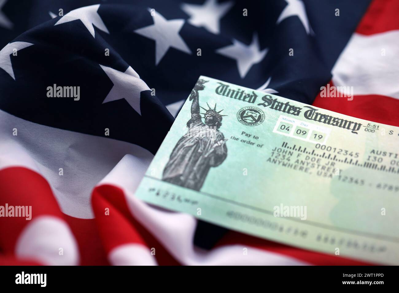 American flag waving coronavirus hi-res stock photography and images ...