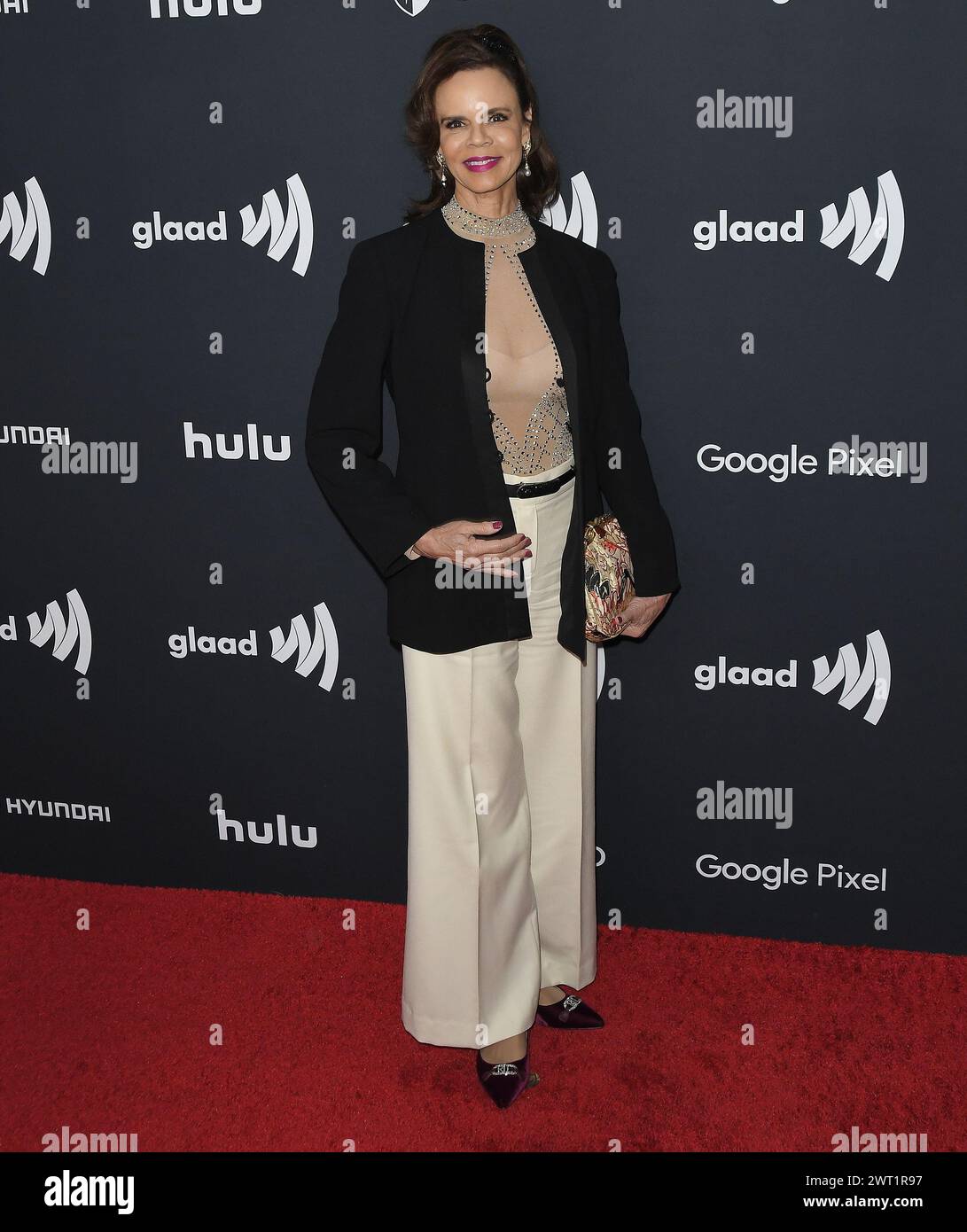 Los Angeles, USA. 14th Mar, 2024. Deborah Pratt arrives at the 35th ...