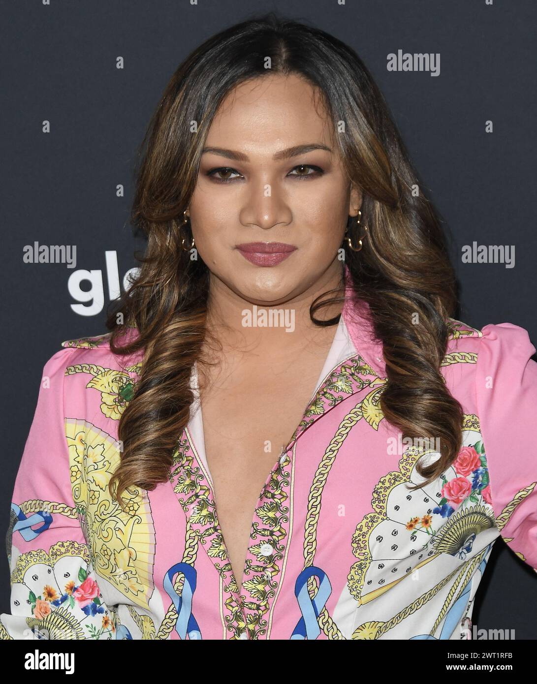 Angel Bonilla arrives at the 35th Annual GLAAD Media Awards held at the ...