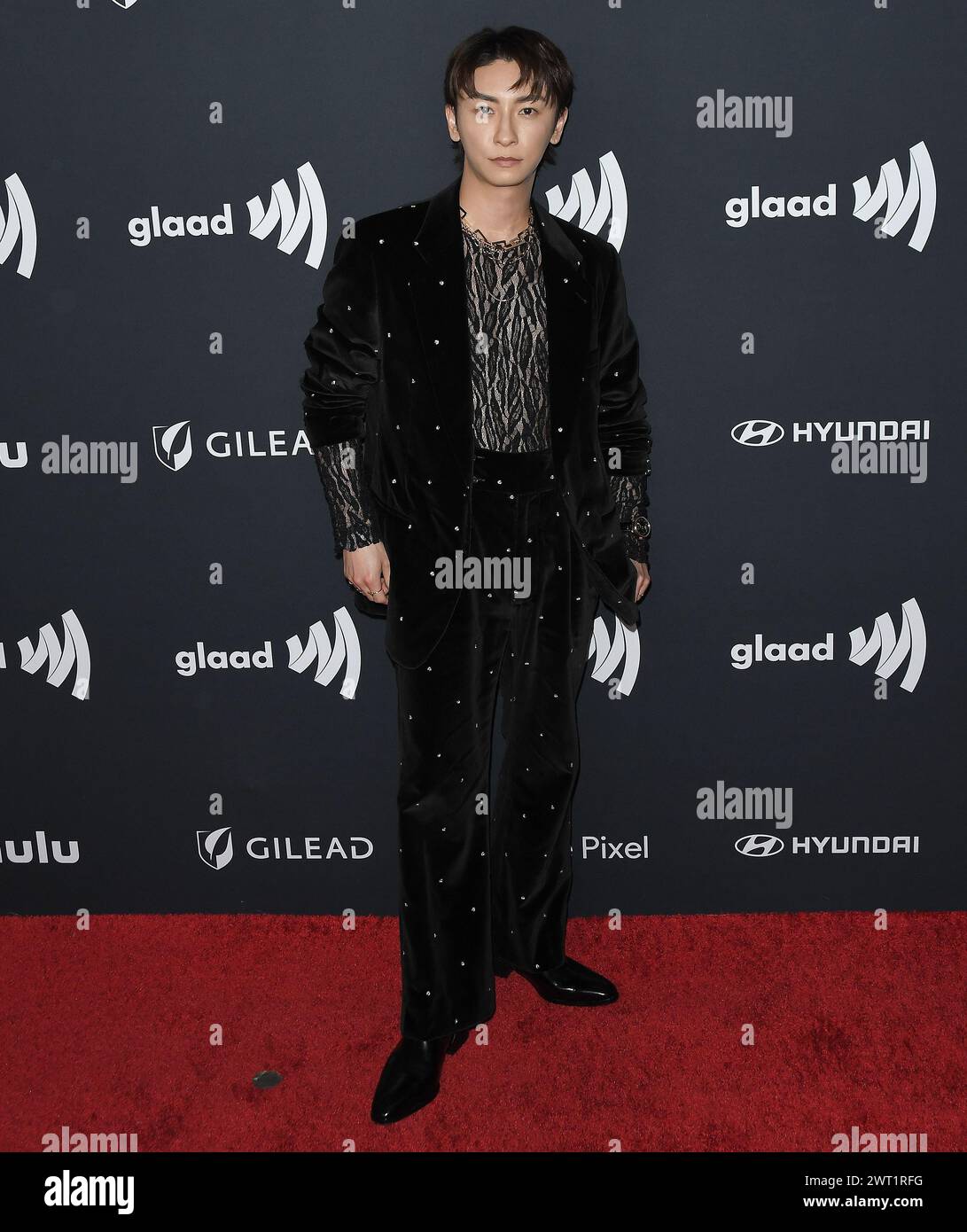 Los Angeles, USA. 14th Mar, 2024. Shinjiro Atae arrives at the 35th ...