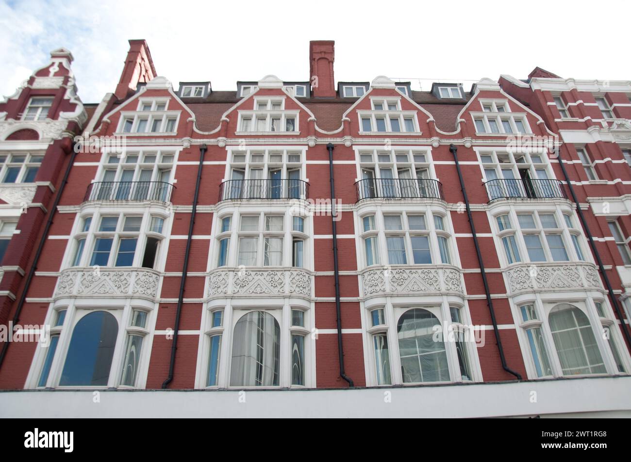 Elegant red-brick buildings, Chapel Street, London, UK Stock Photo - Alamy