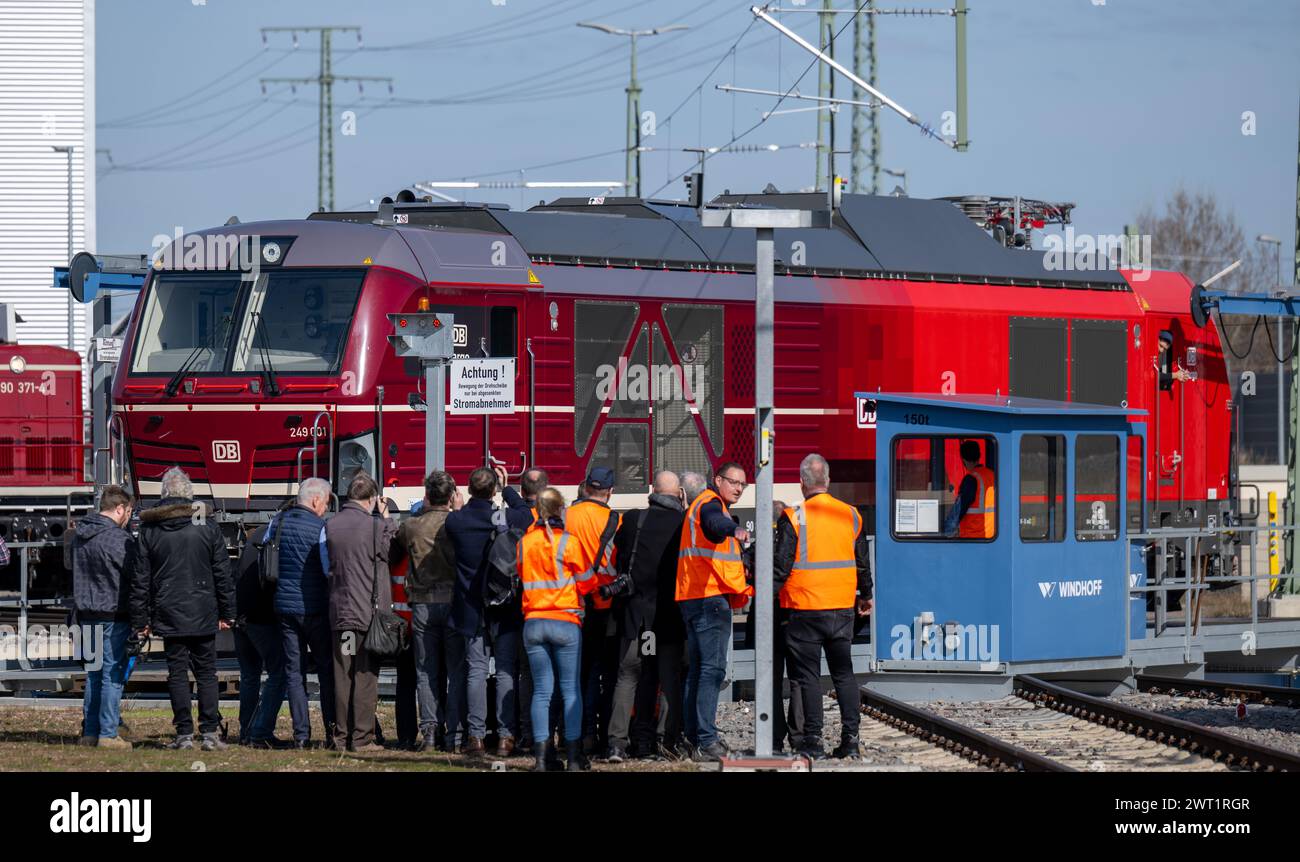 15 March 2024, Saxony-Anhalt, Halle (Saale): A new type of hybrid ...