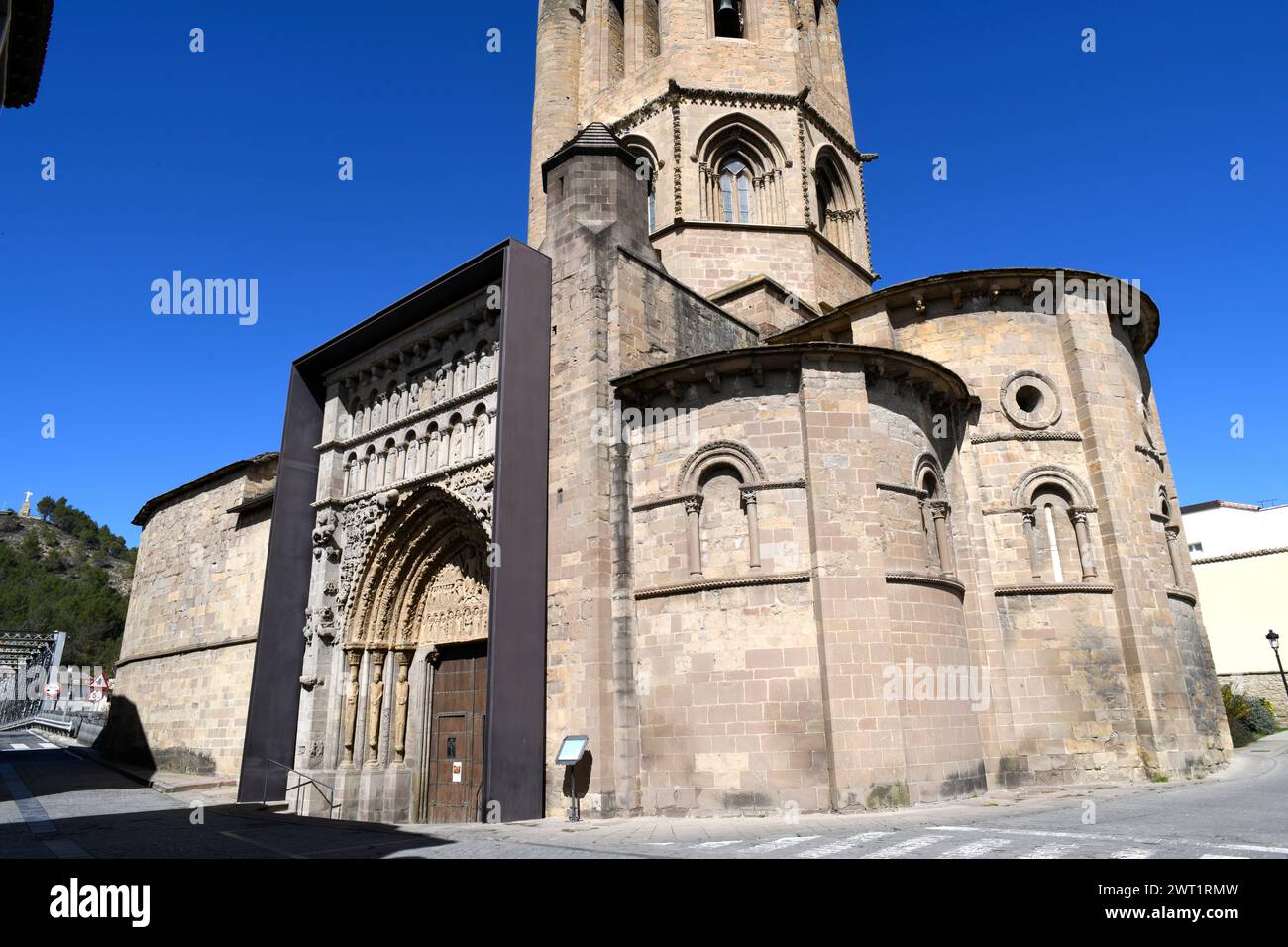 Sanguesa, Santa Maria la Real (romanesque and gothic 12-14th century ...