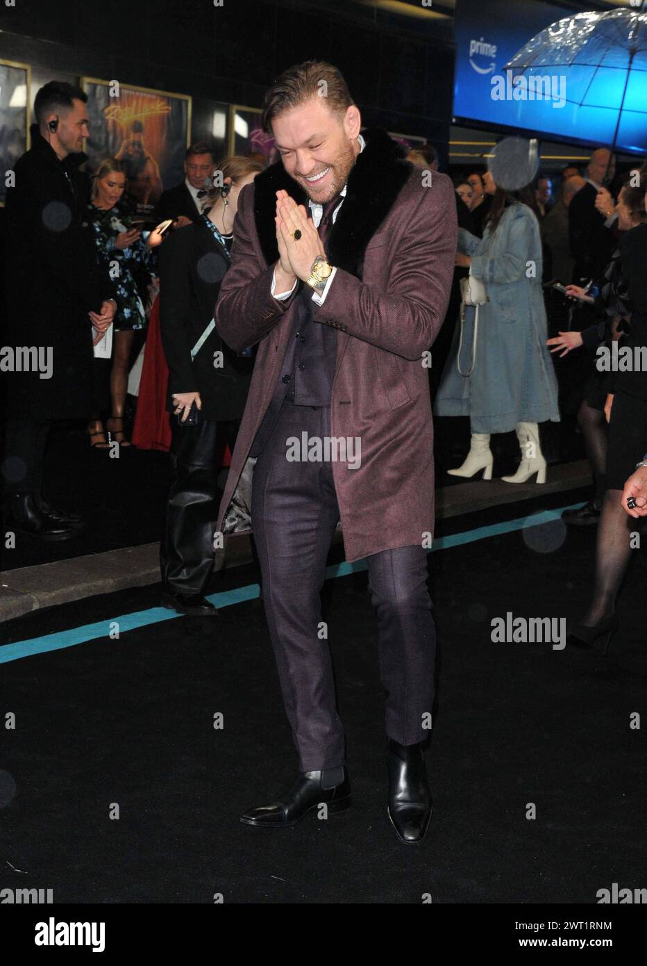 Road House film screening, London Conor McGregor at the Road House film ...