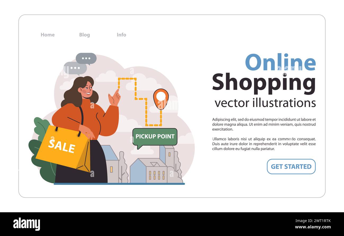 Self service parcel delivery service Cut Out Stock Images & Pictures ...